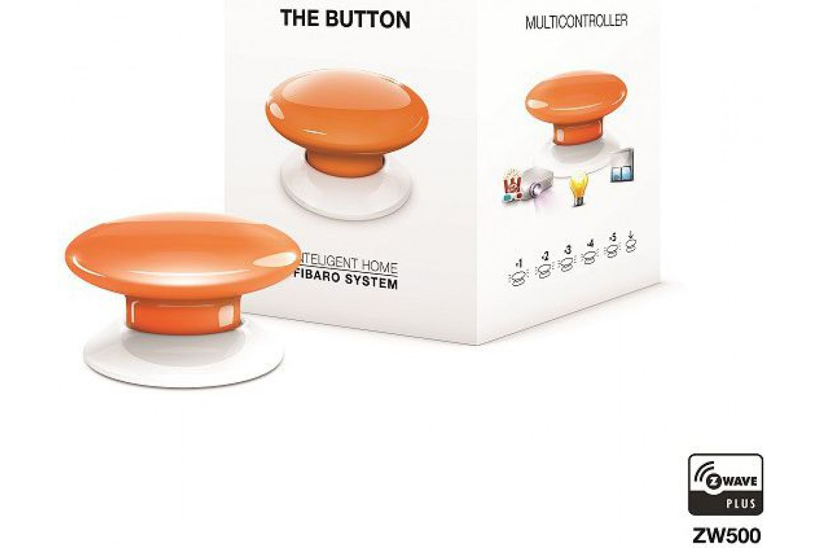 Gudrā māja Fibaro The button (FGPB-101-8) - OReol.eu